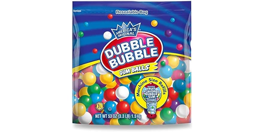 Dubble Bubble Gumball Machine Refill 53 oz