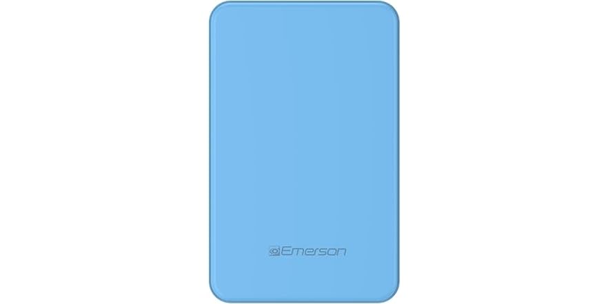 Emerson Compact 10,000mAh Power Bank with 15W Wireless Charging