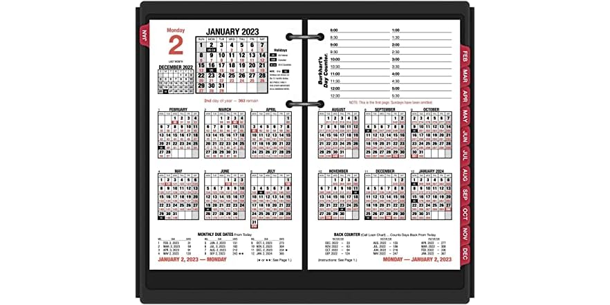 2023 Daily Desk Calendar