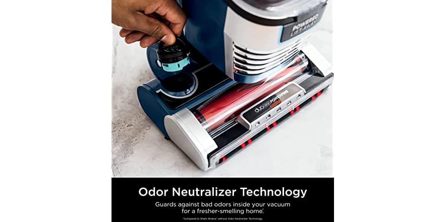 Shark AZ3002 Stratos Upright Vacuum with DuoClean PowerFins (NEW: OPEN BOX)