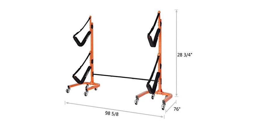 RAD Sportz Rolling Kayaks Rack Storage