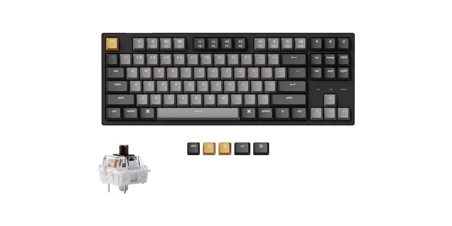 Keychron C1 Pro QMK/VIA Custom Mechanical Keyboard