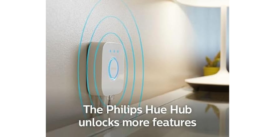 Philips Hue Starter Kit 3-Pack with Hue Bridge