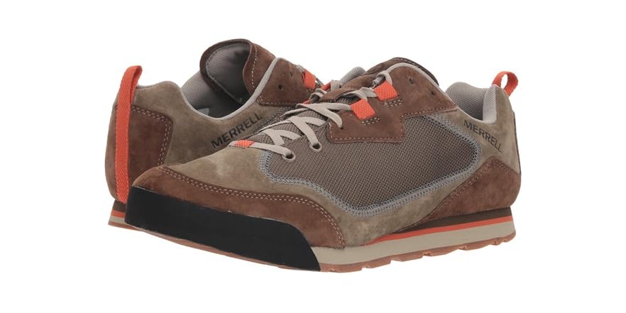Merrell Men's Burnt Rock Travel Suede Hiking Shoe