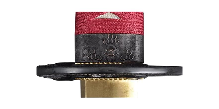Handmade Katana Sword Warrior Red Tsuka