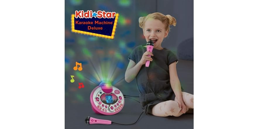 VTech Kidi Star Karaoke Machine Deluxe