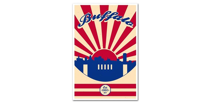 NFL Vintage Football Posters, 2 Sizes