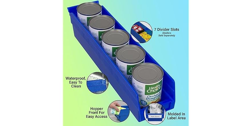 Akro-Mils Plastic Storage Bin Containers 12PK