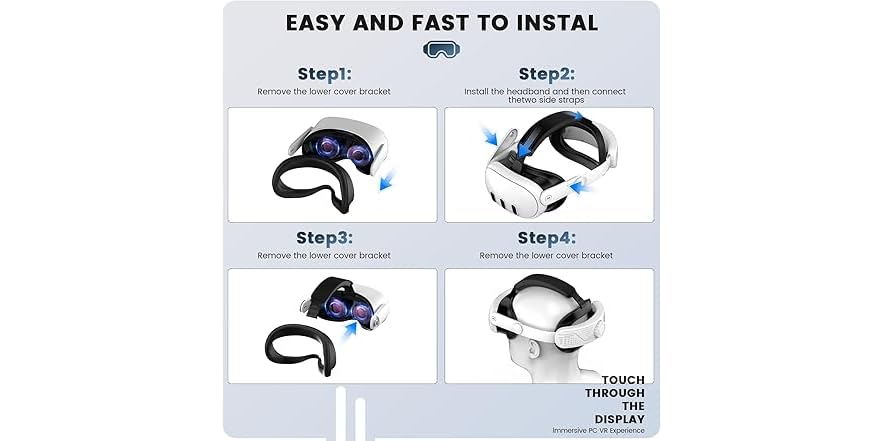 VZNEK Elite Comfort Head Strap for Meta Quest 3