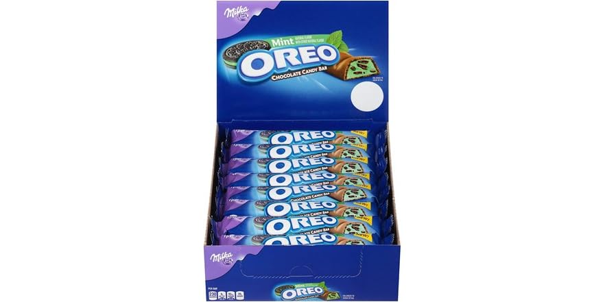 Oreo Mint Chocolate Candy Bar, 24ct