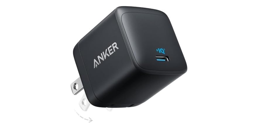 (2 PACK) Anker 45W Foldable USB-C Charger Block