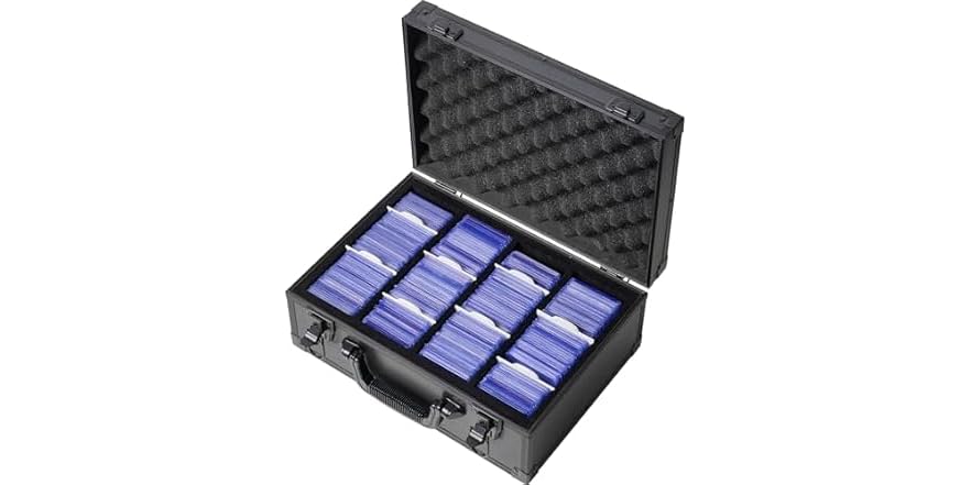 Toploader Storage Box with Card Dividers