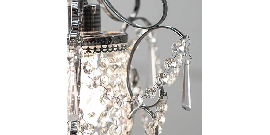 Whse of Tiffany Jess Crystal Chandelier
