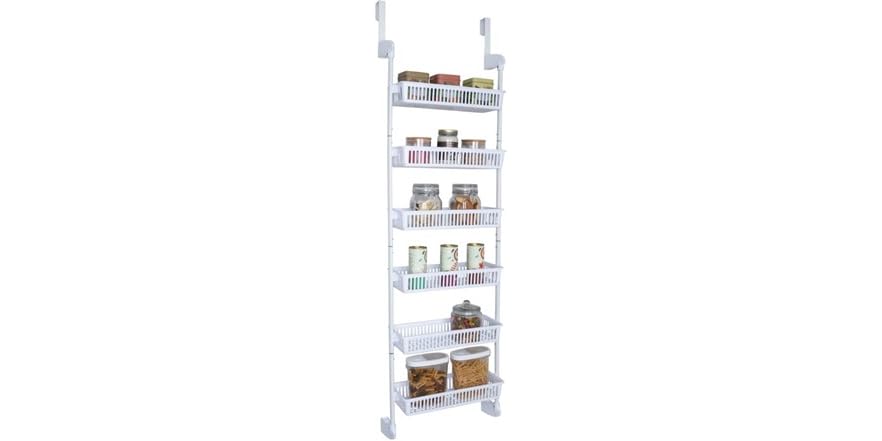 Smart Design 6-Tier Over The Door Pantry Organizer