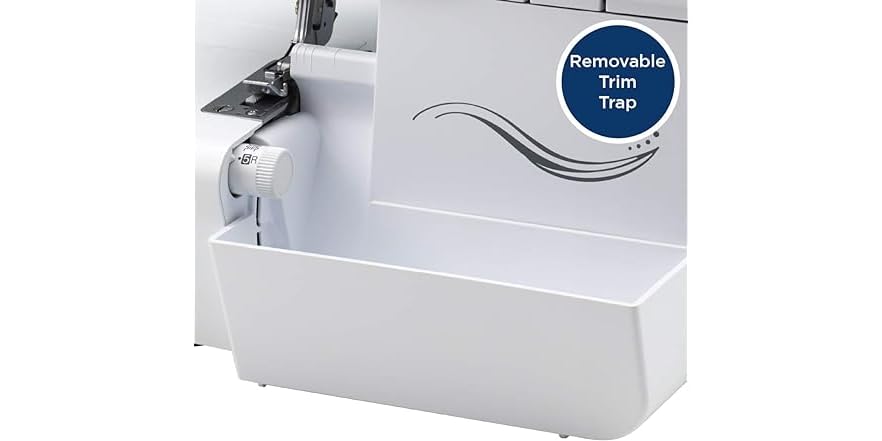 Brother Serger 1034DX, Durable Metal Frame Overlock Machine, 1,300 ...