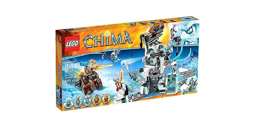 LEGO Legends of Chima Set #70147 Sir Fangars Ice Fortress