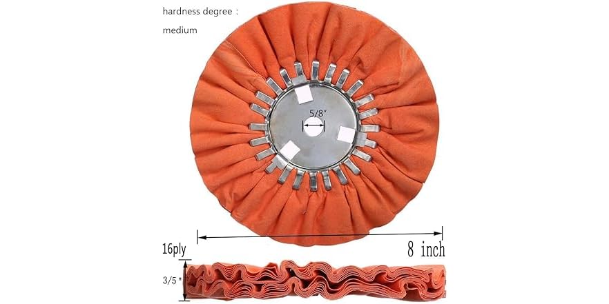 Airway Buffing Wheel Kit 3 Piece kit