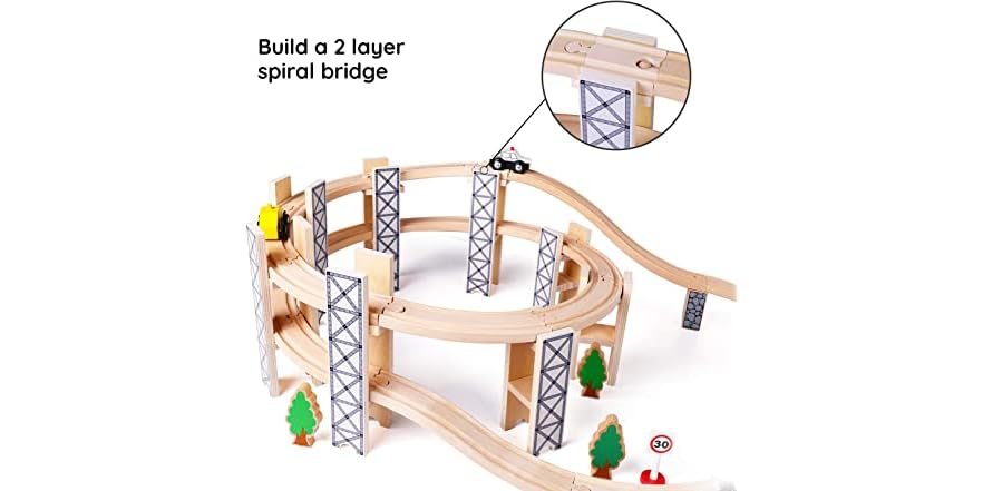 Wooden Train Set
