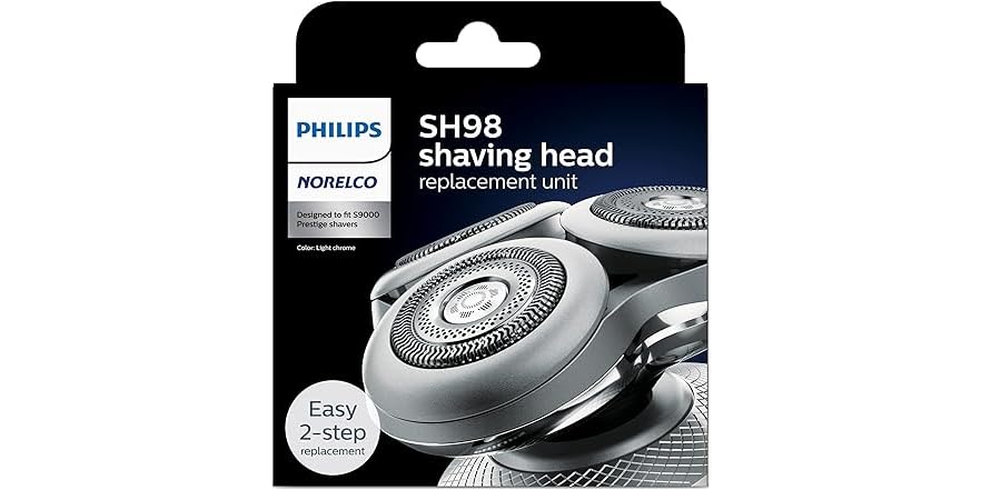 Philips Norelco Genuine SH98/82 Replacement Shaving Heads
