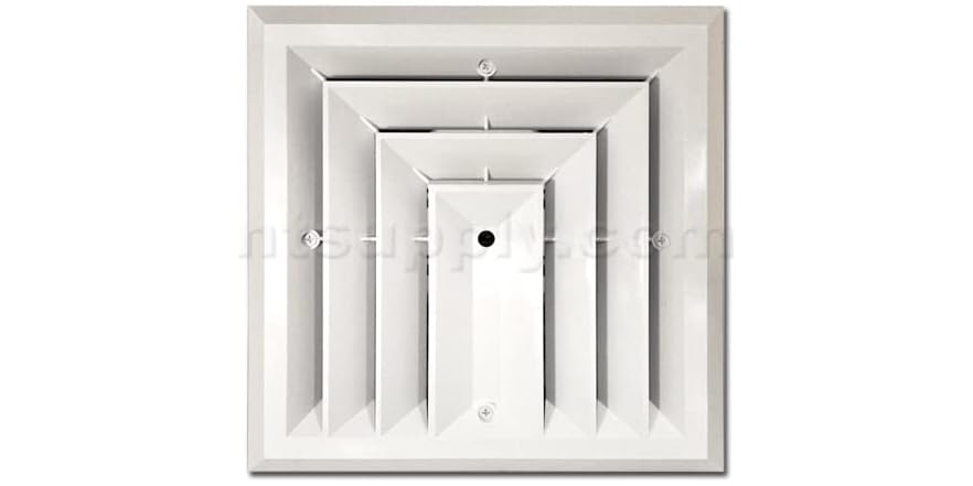 3-Way Diffuser Grille for 4/5/6" Duct