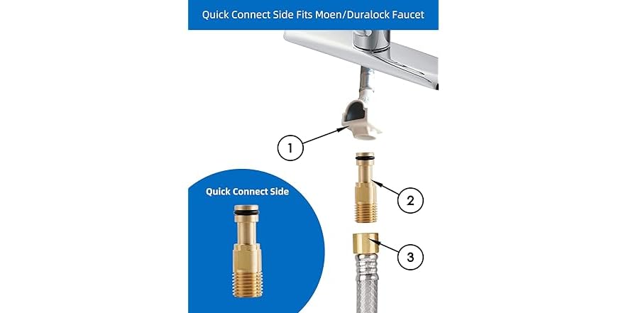Kitchen Sink Side Sprayer with Connector