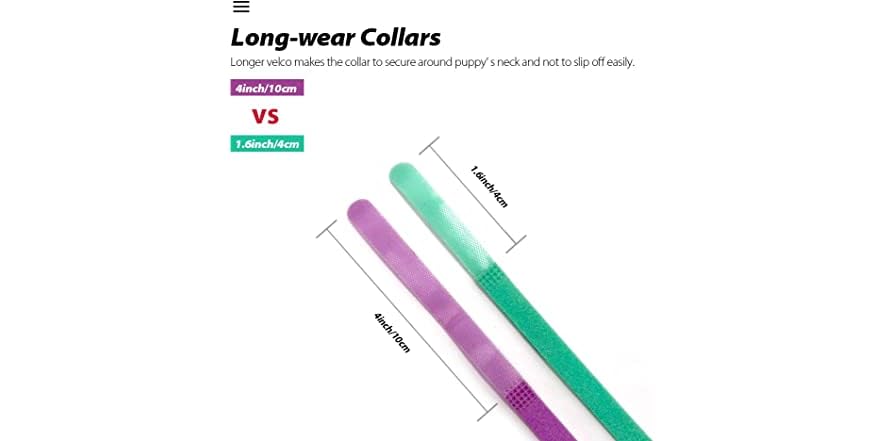 Puppy Whelping Collars