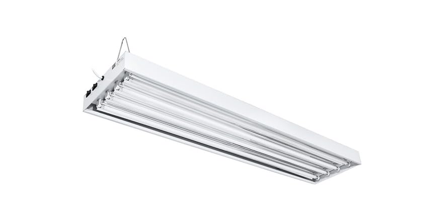 4-Foot 4 Tube T5 Fluorescent Fixture