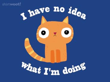 I Have No Idea What I'm Doing