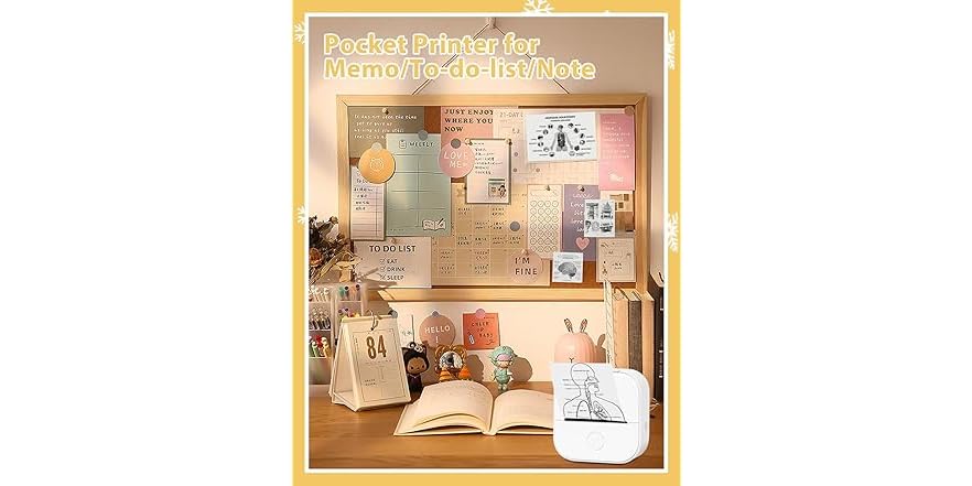 Memoqueen Mini Sticker Printer