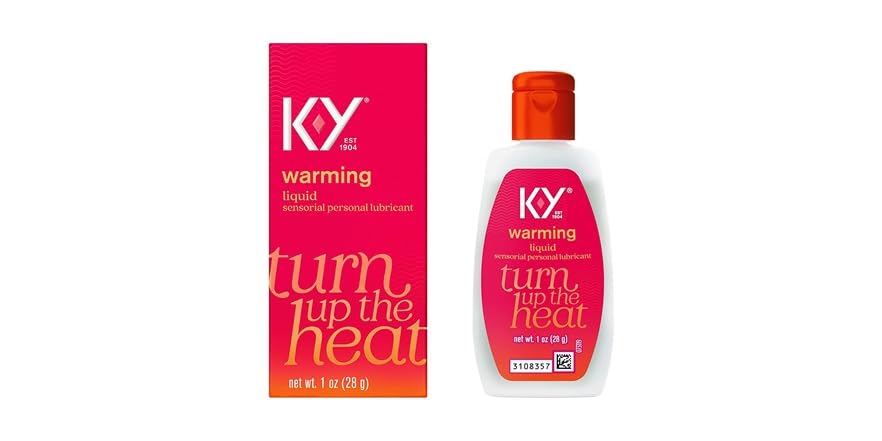 K-Y Warming Liquid Lube 1 OZ Pack of 3