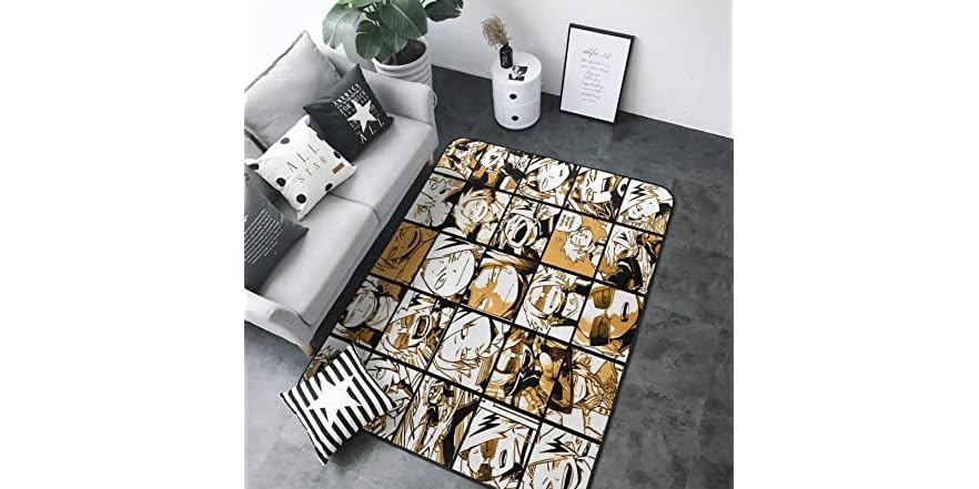 Collage Anime Floor Mats