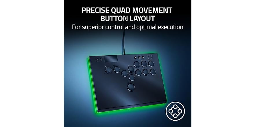 Razer Kitsune All-Button Arcade Controller (Open Box)