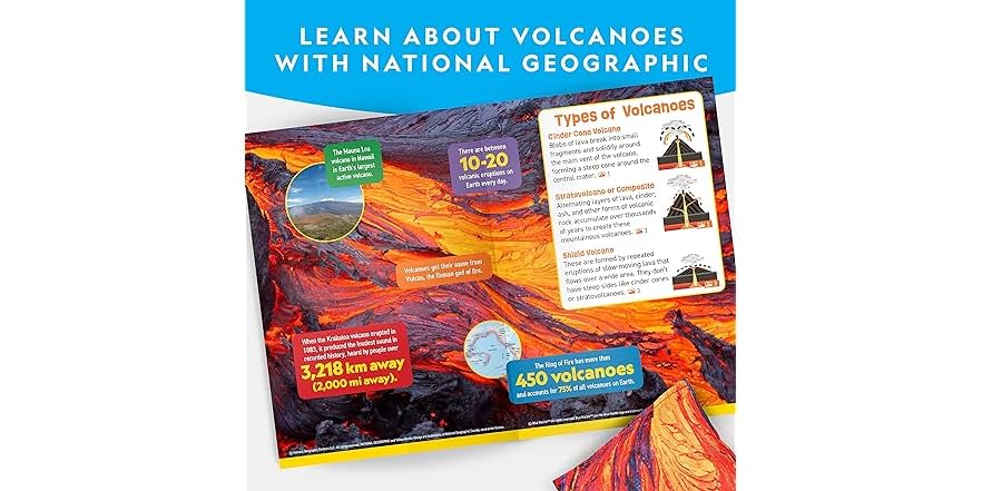 NATIONAL GEOGRAPHIC Volcano Game