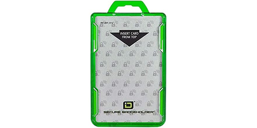 ID Stronghold - RFID Blocking Secure Badge Holder