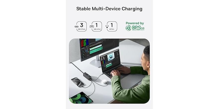 Baseus 5-in-1 Charging Station | GaN6 | 67W