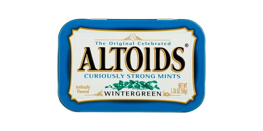 12Ct Altoids Wintergreen Candy, 1.76oz