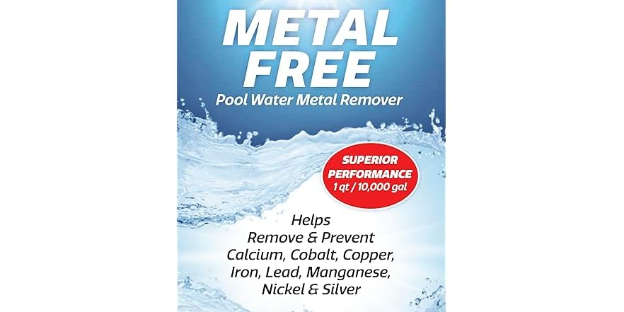 SpaChoice Pool Metal Remover 1-Quart, 2-Pack