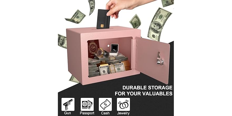 Mini Safe Box with Key