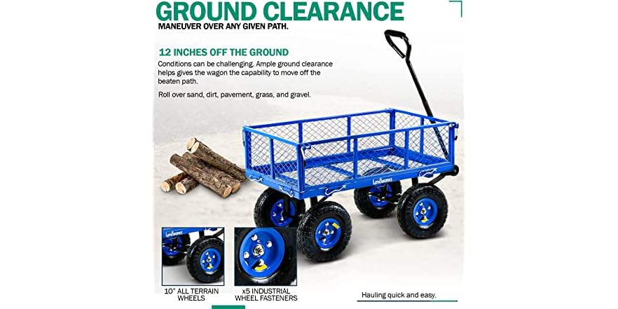 Landworks Lawn & Garden Utility Cart