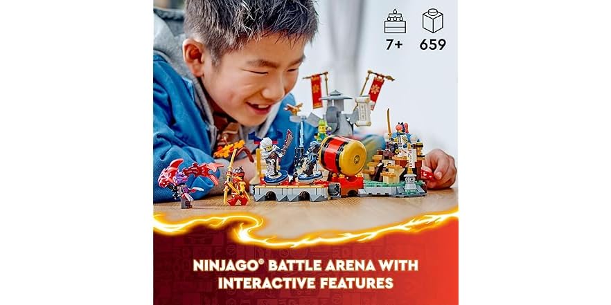 LEGO NINJAGO Tournament Battle Arena Playset