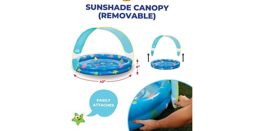 SunSmart Lazy River Kiddie Pool