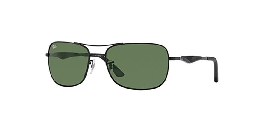 Ray-Ban Men's Metal Square Sunglasses