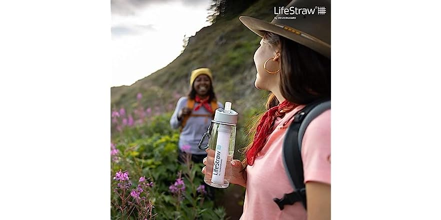 LifeStraw Go Water Filter Bottle 2-Stage