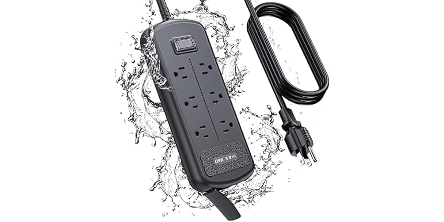 Surge Protector Power Strip 10ft