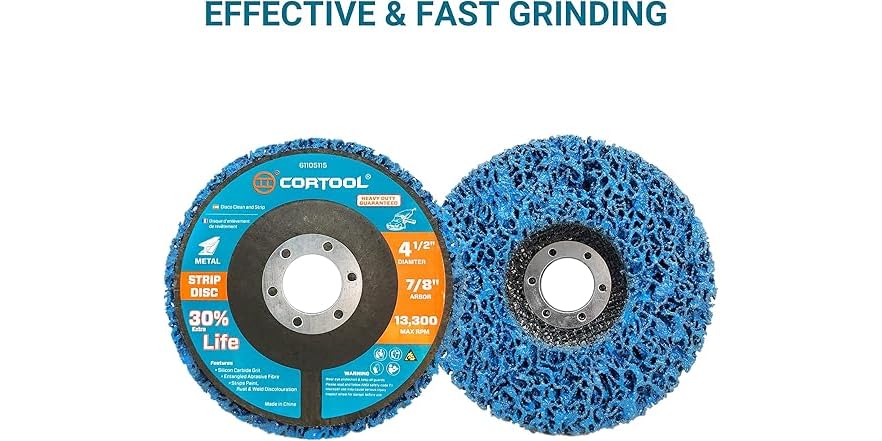 5 Pack Stripping Wheel Disks for Grinder