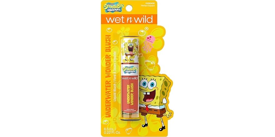 wet n wild SpongeBob Underwater Wonder Liquid Blush