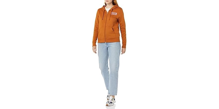 Amazon Women's Disney Logo Zip Hoodie