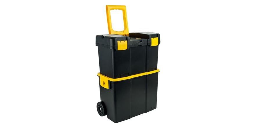 Stackable Mobile Tool Box with Wheels