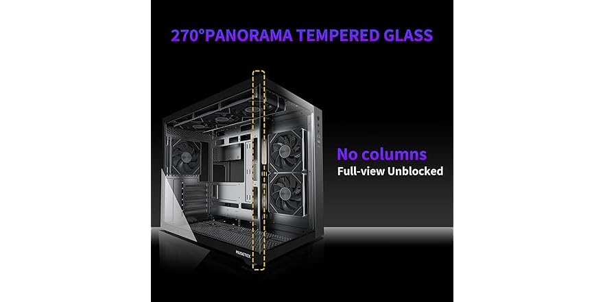 ATX PC Case 360mm RAD Support (Open Box)