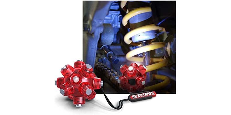 Risk Racing Red Magnetic Light Mine, 5-pk